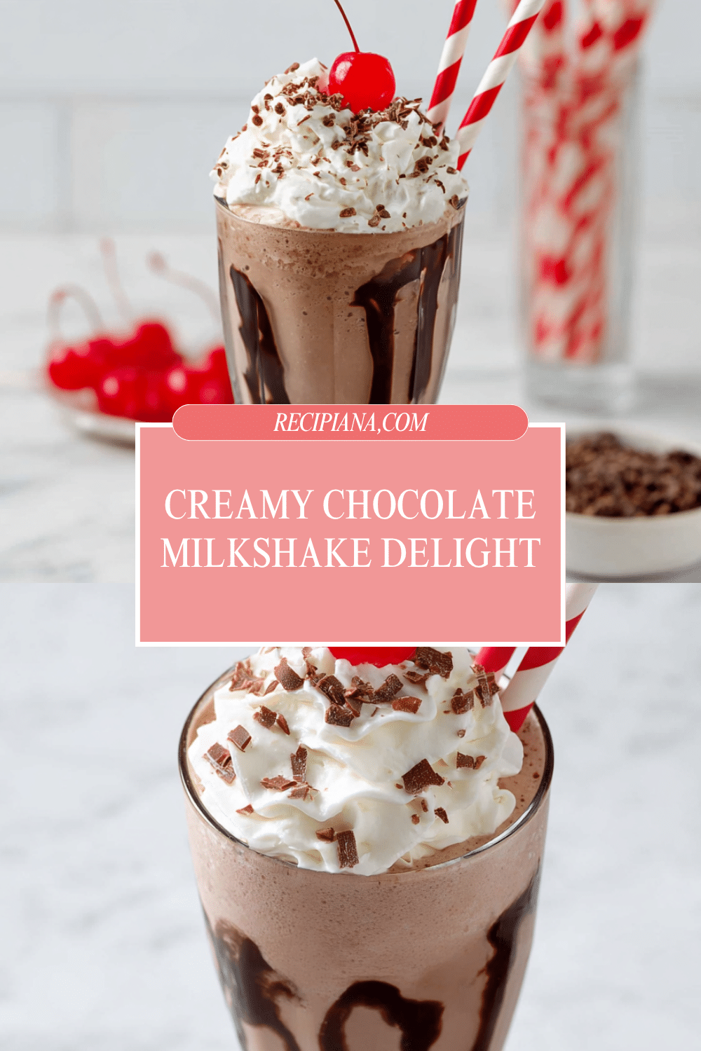 Easy Chocolate Milkshake Recipe - Creamy & Indulgent Delight