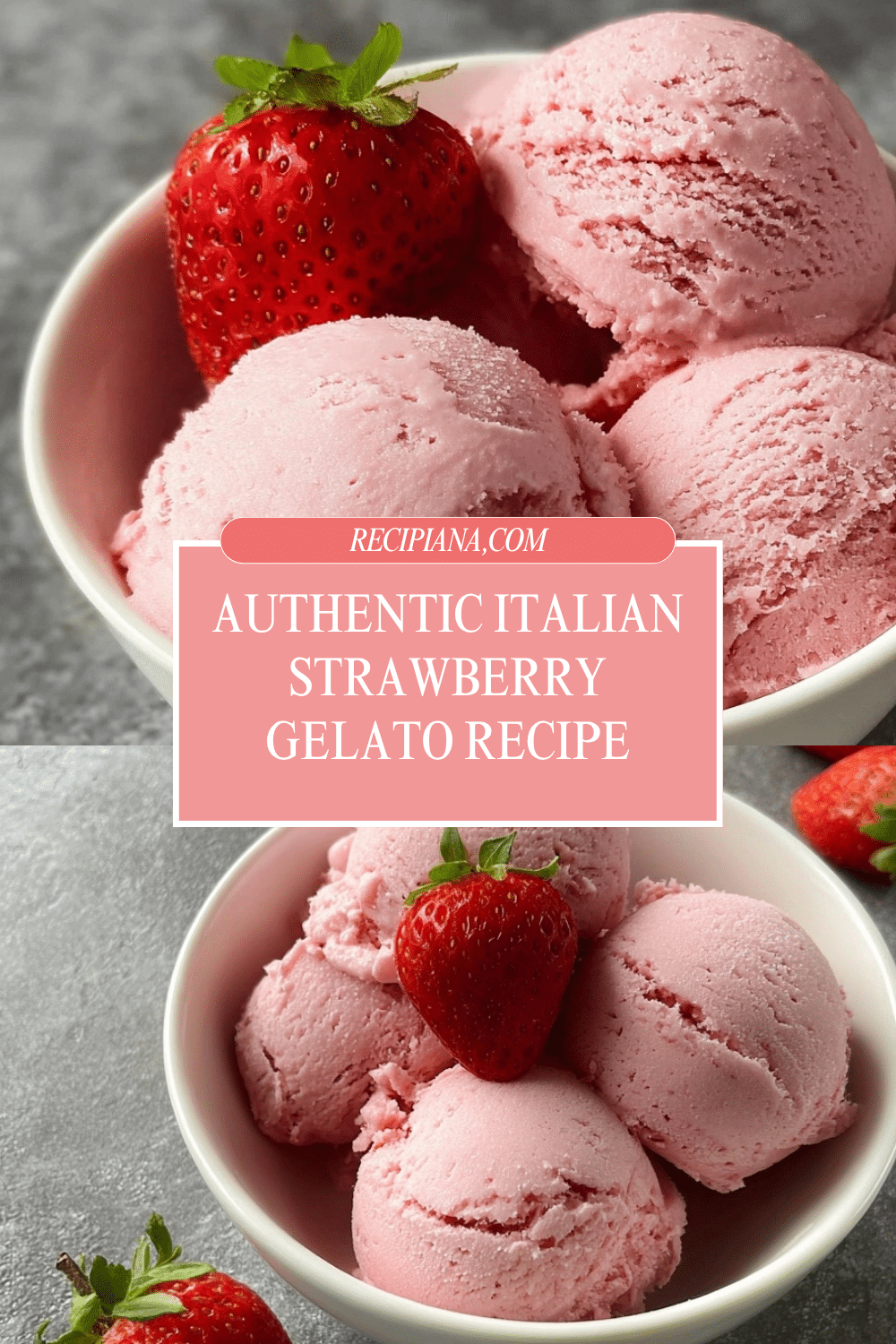 Strawberry Gelato Recipe: Authentic Italian Style Delight