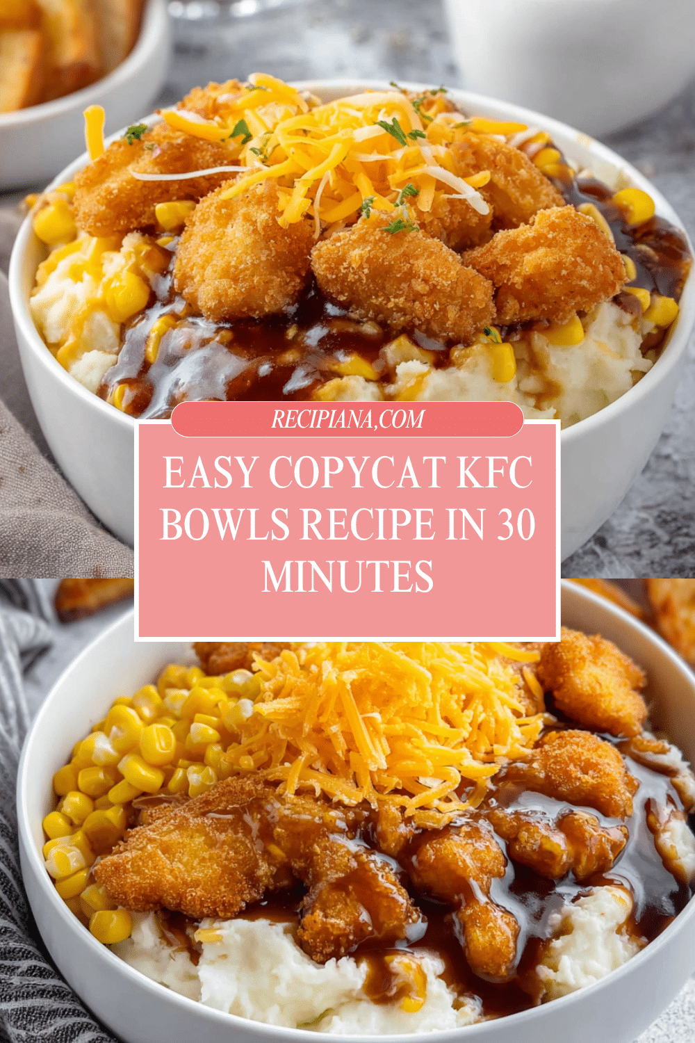 Copycat KFC Bowls Recipe: Homemade Comfort Food Delight