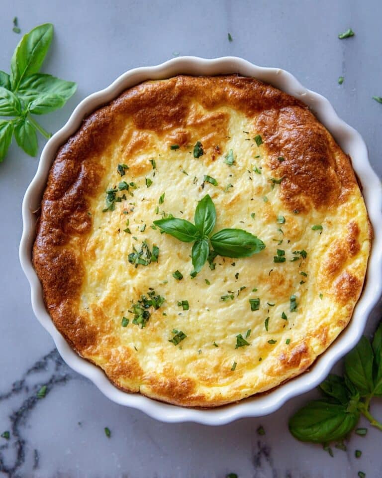 Crustless Cheese Quiche: Easy and Delicious Breakfast Recipe