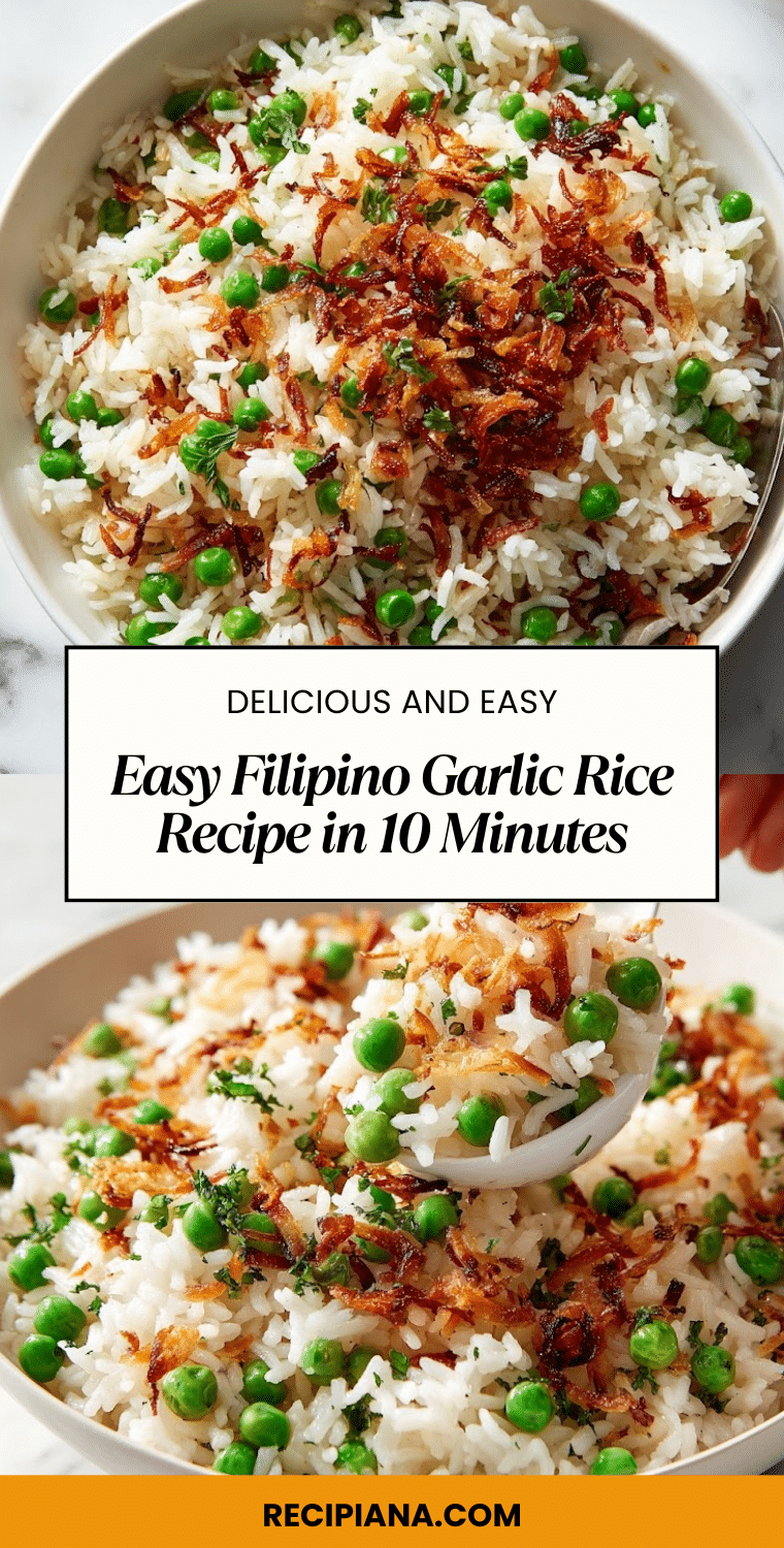 Filipino Garlic Rice: Classic Sinangag Recipe for Flavorful Meals